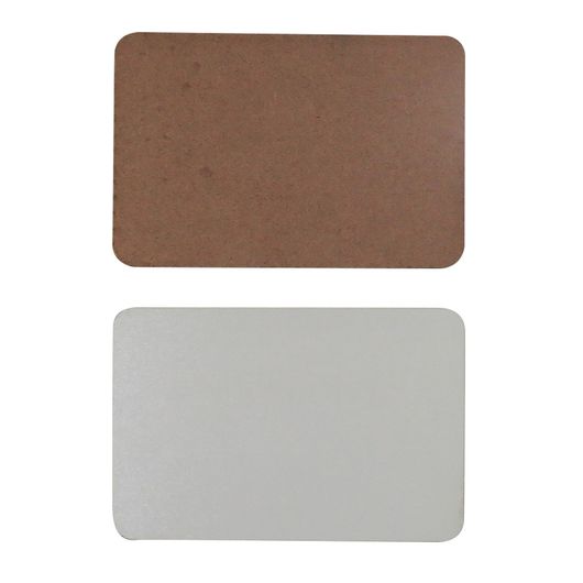 Placa de MDF Texturizado 10x15cm - SOCD