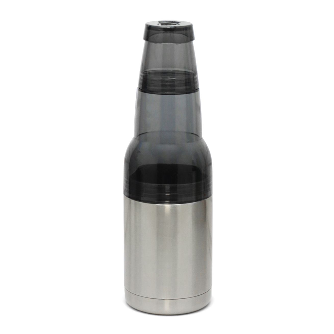 Cooler Térmico em Aço Inox e Acrílico para uso em Long Neck e Lata ...