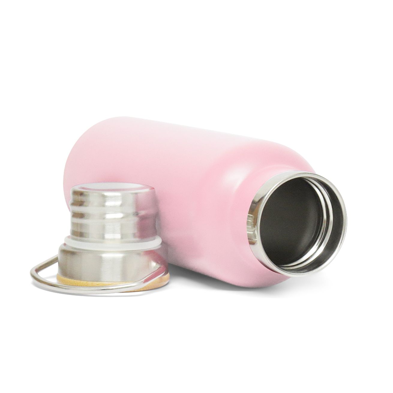 Garrafa Térmica Leiteira para Sublimação em Aço Inox Rosa Bebê Matte ...