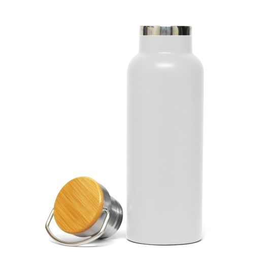 Garrafa Térmica Leiteira para Sublimação em Aço Inox Matte Branca com ...